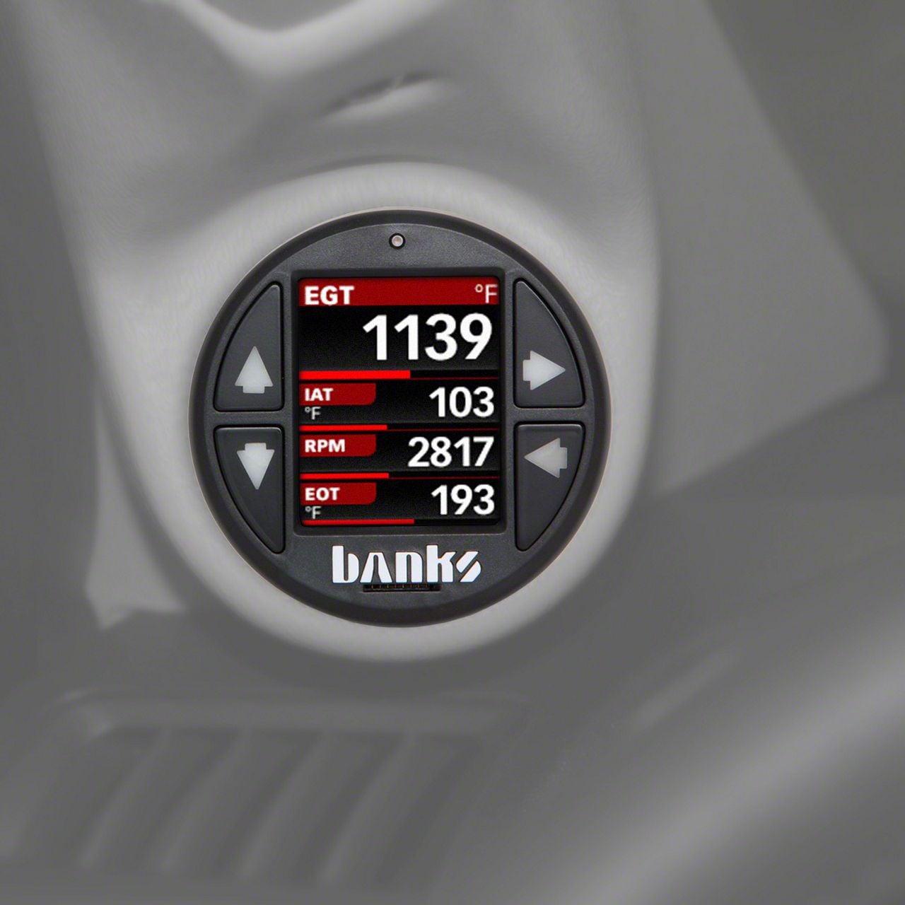 Banks Power Silverado 3500 Six-Gun Diesel Tuner with iDash SuperGauge ...