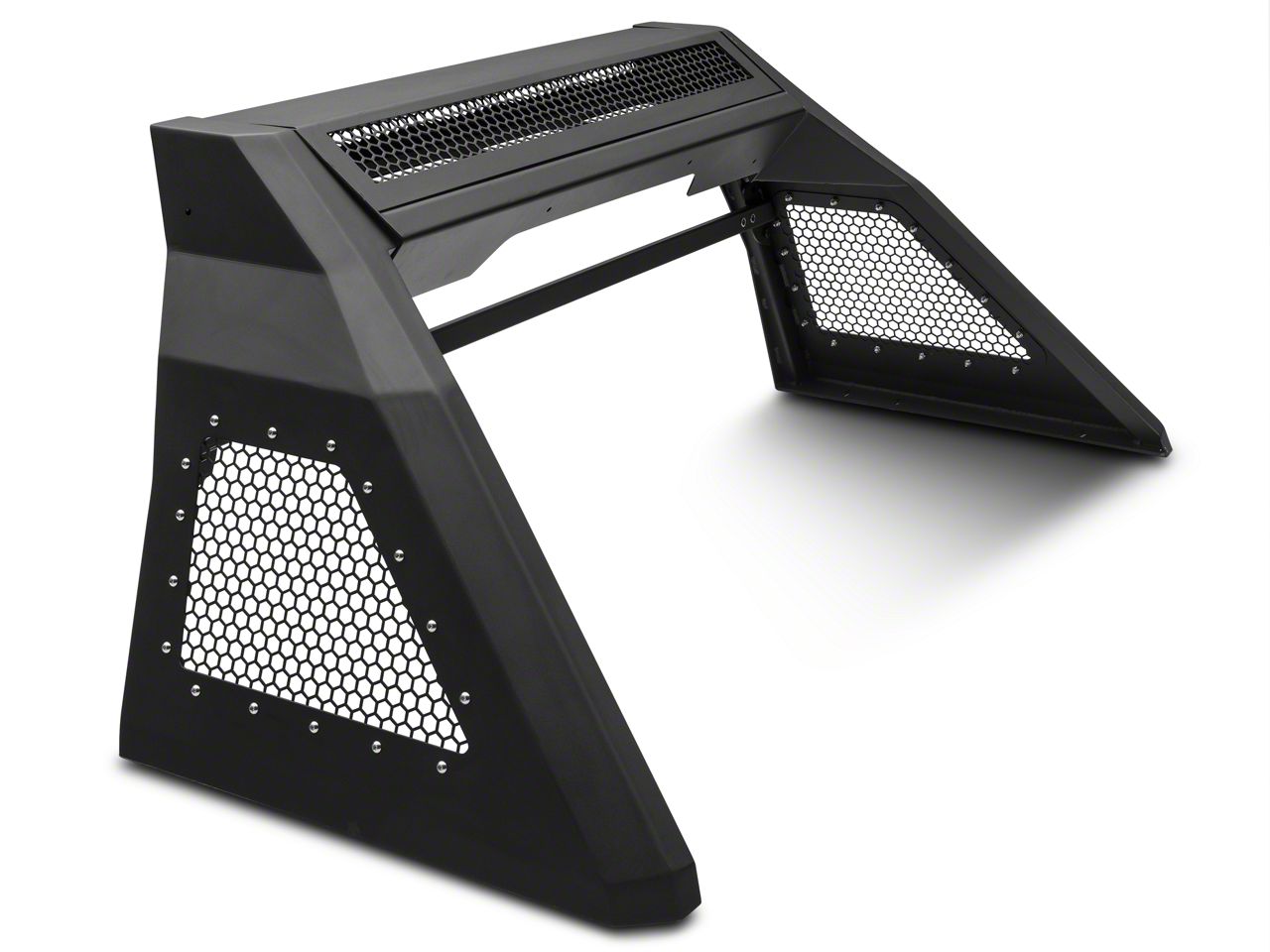 Barricade Sierra Aluminum HD Chase Rack - Textured Black S505071 (07-18 ...