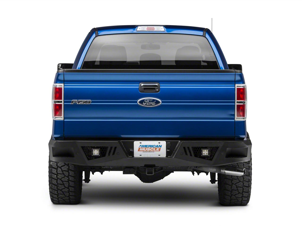 Barricade F-150 Extreme HD Rear Bumper with LED Fog Lights T528777 (06 ...