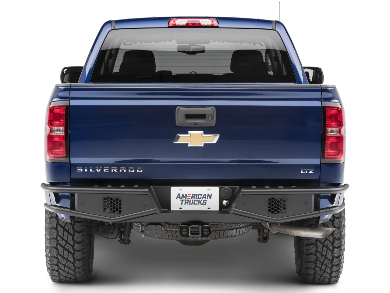 RedRock Silverado 1500 Tubular Off-Road Rear Bumper S106890 (07-18 ...