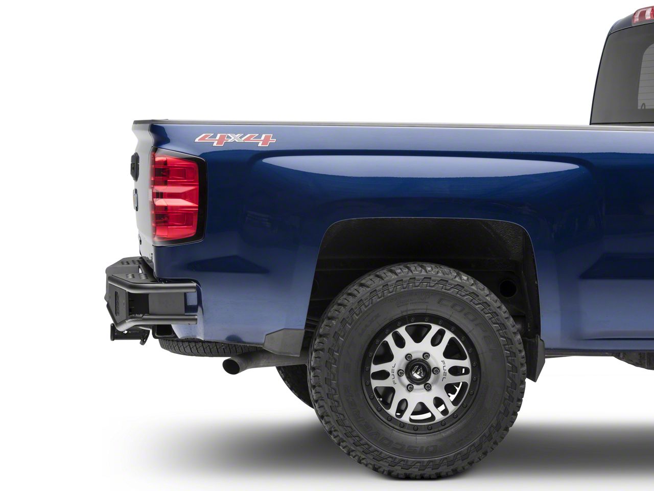 RedRock Silverado 1500 Tubular Off-Road Rear Bumper S106890 (07-18 ...