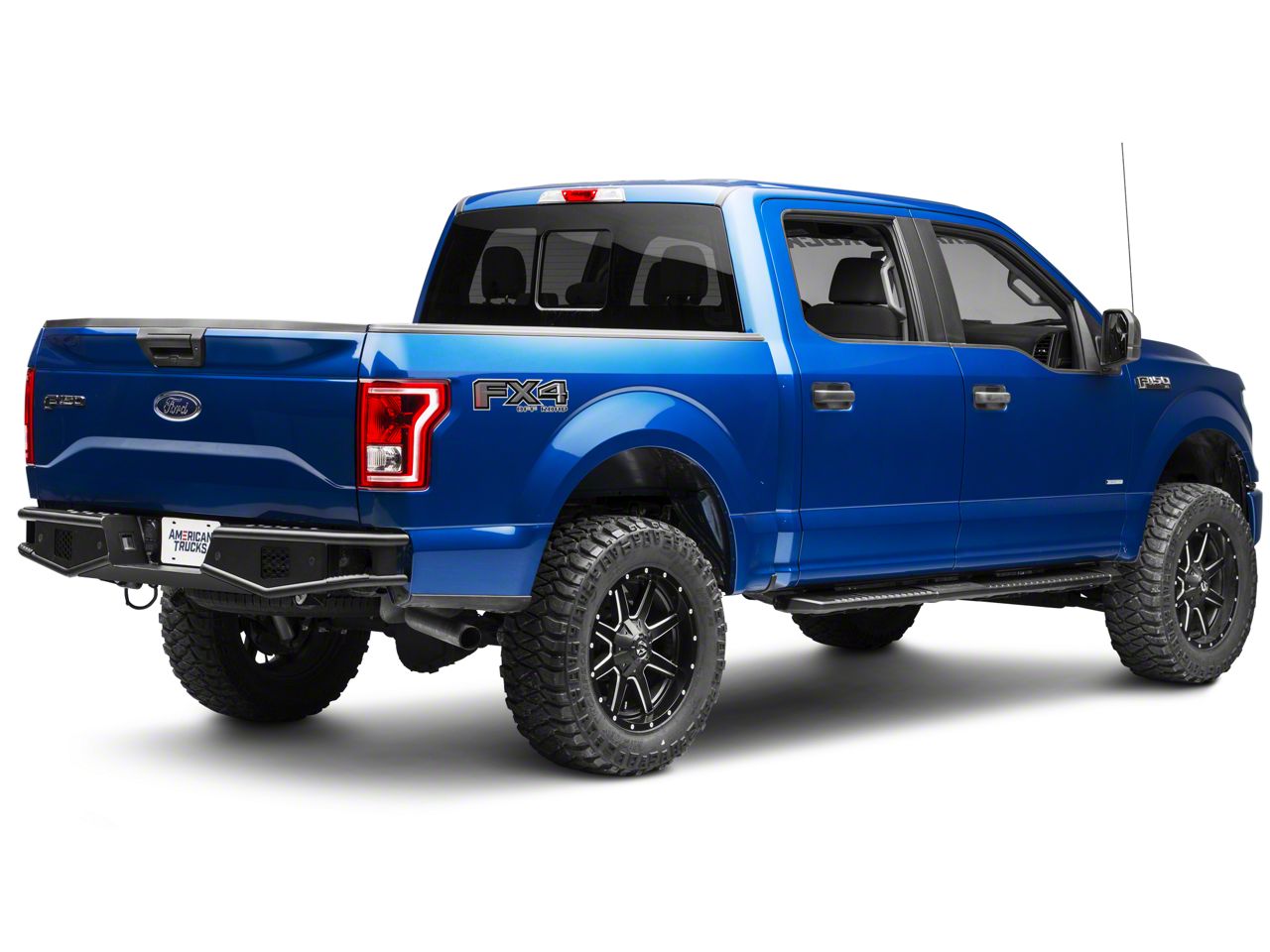 RedRock F-150 Tubular Off-Road Rear Bumper T533559 (15-20 F-150 ...