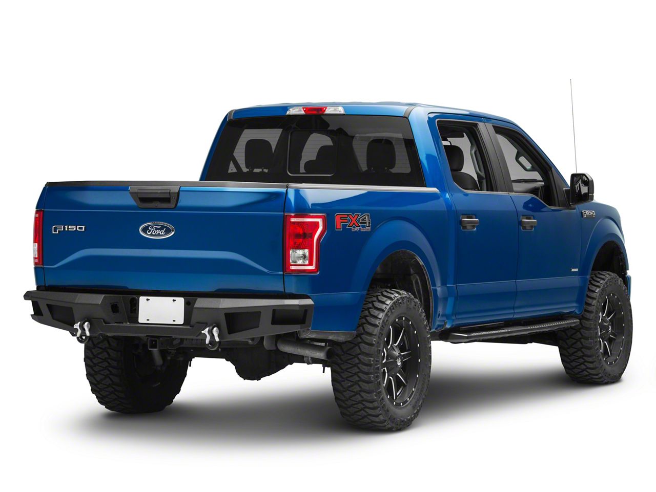 Barricade F-150 HD Rear Bumper; Textured Black T542488 (15-20 F-150 ...