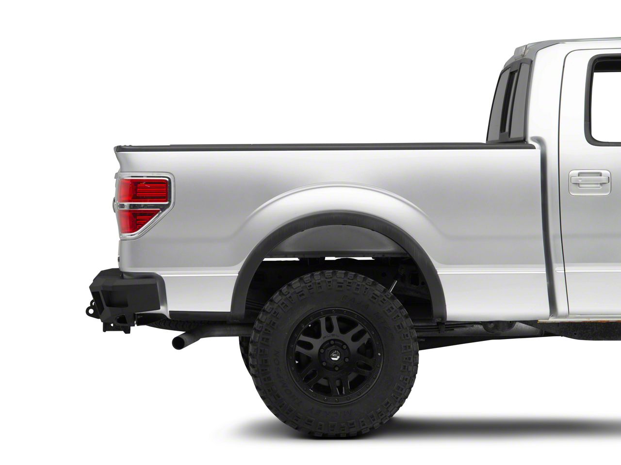 Barricade F-150 HD Rear Bumper; Textured Black T542490 (09-14 F-150 ...