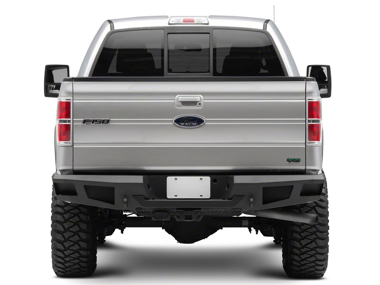 Barricade F-150 HD Rear Bumper; Textured Black T542490 (09-14 F-150 ...