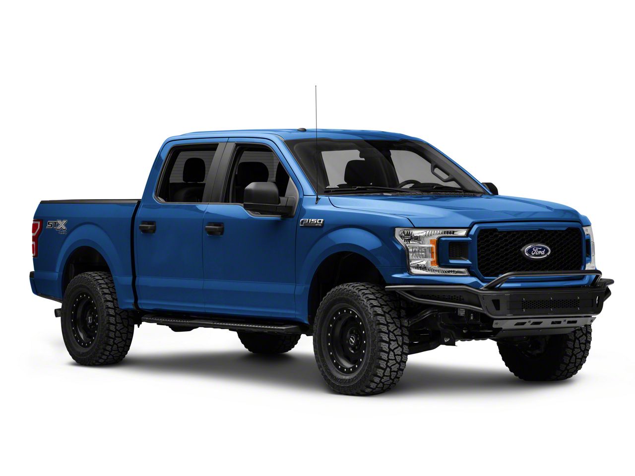 Barricade F-150 Pre-Runner Front Bumper with Skid Plate T542647 (18-20 ...