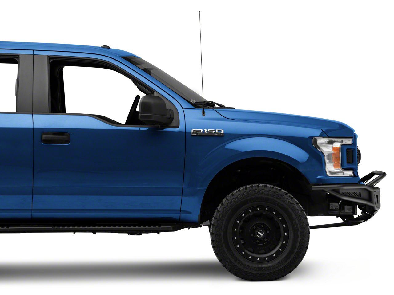 Barricade F-150 Pre-Runner Front Bumper with Skid Plate T542647 (18-20 ...