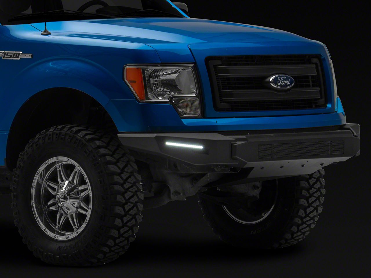 Barricade F-150 HD Modular Front Bumper with Skid Plate T570449 (09-14 ...