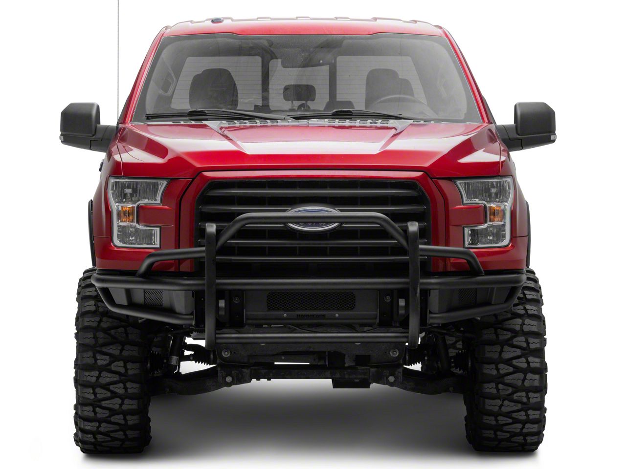 Barricade F-150 HD Push Bar for Barricade HD4 Bumper T590345 (15-17 F ...