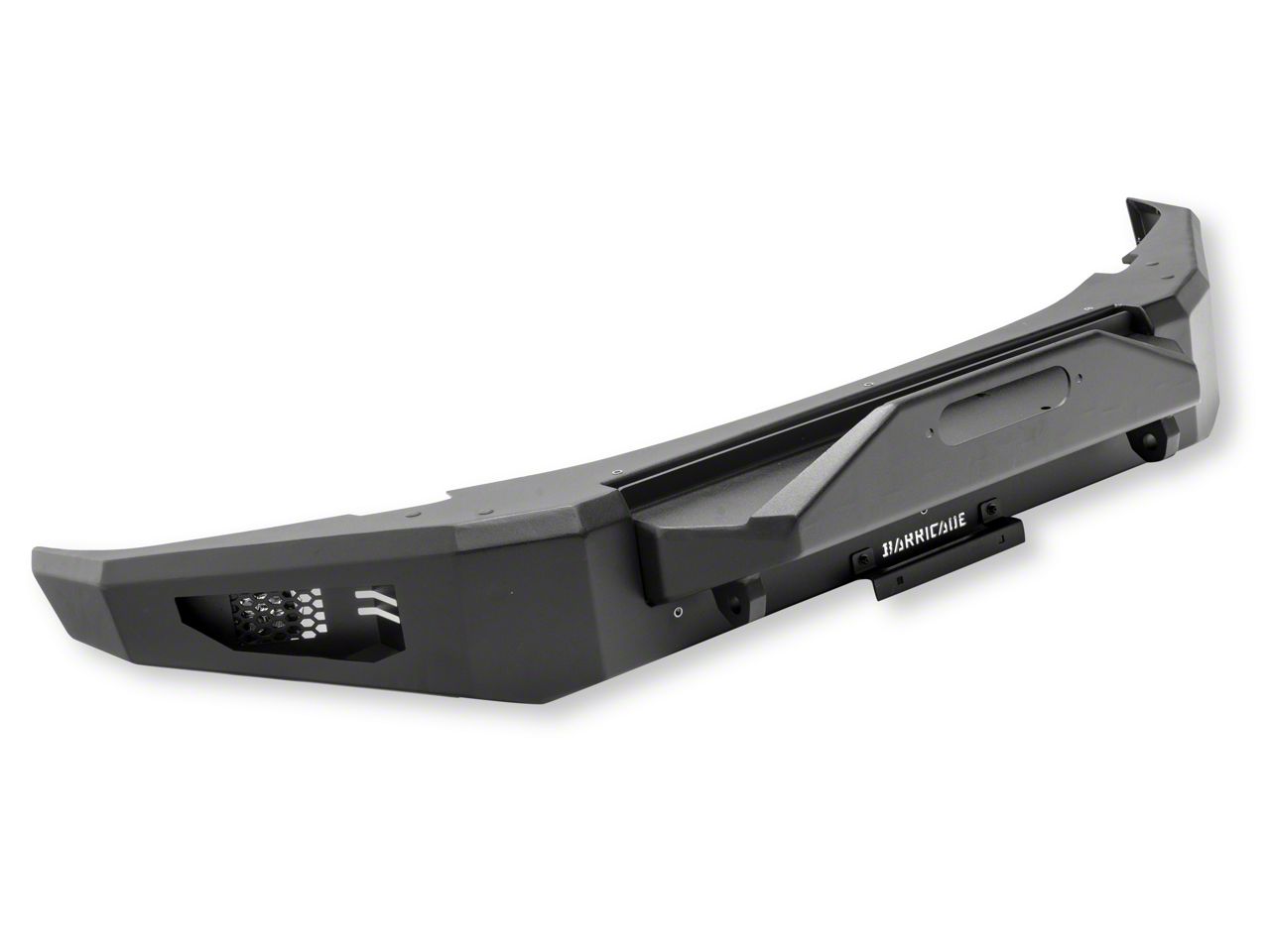 Barricade F-150 HD3 Plate Style HD Winch Mount Front Bumper with LED ...