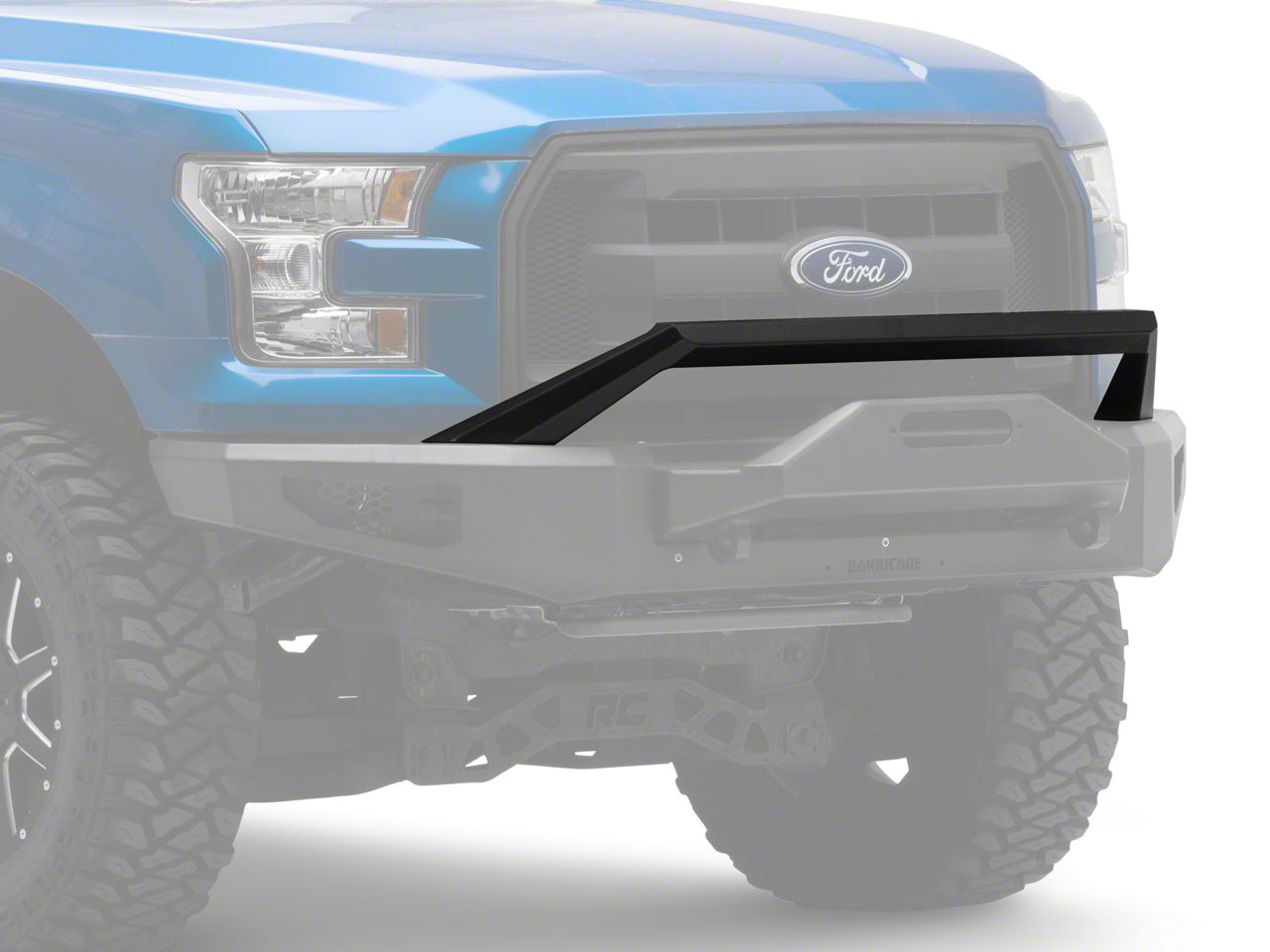 Barricade F-150 Over Rider Hoop for Barricade Plate Style HD Front ...