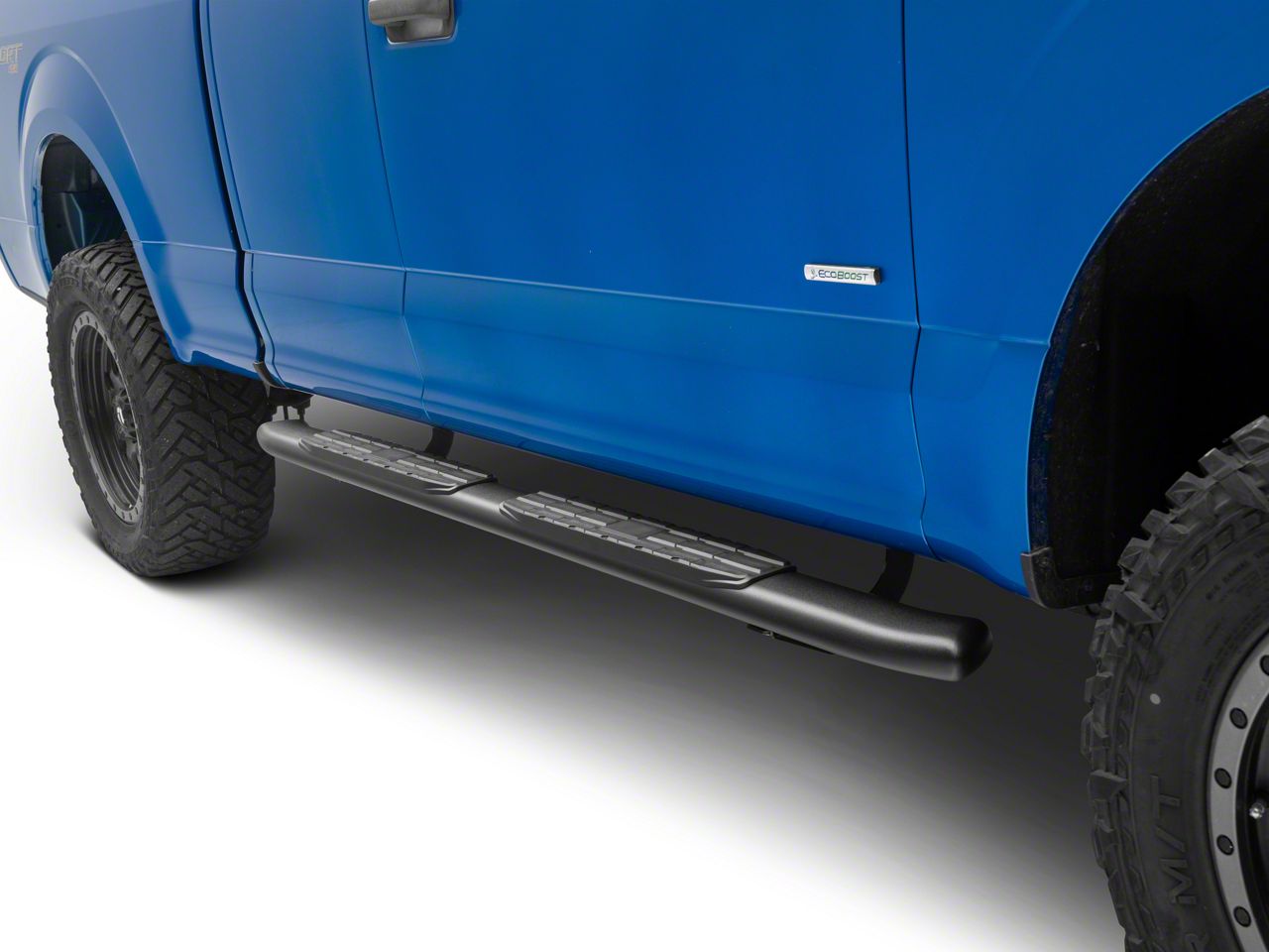 Barricade F-150 PNC Side Step Bars; Textured Black T586045 (15-25 F-150 ...