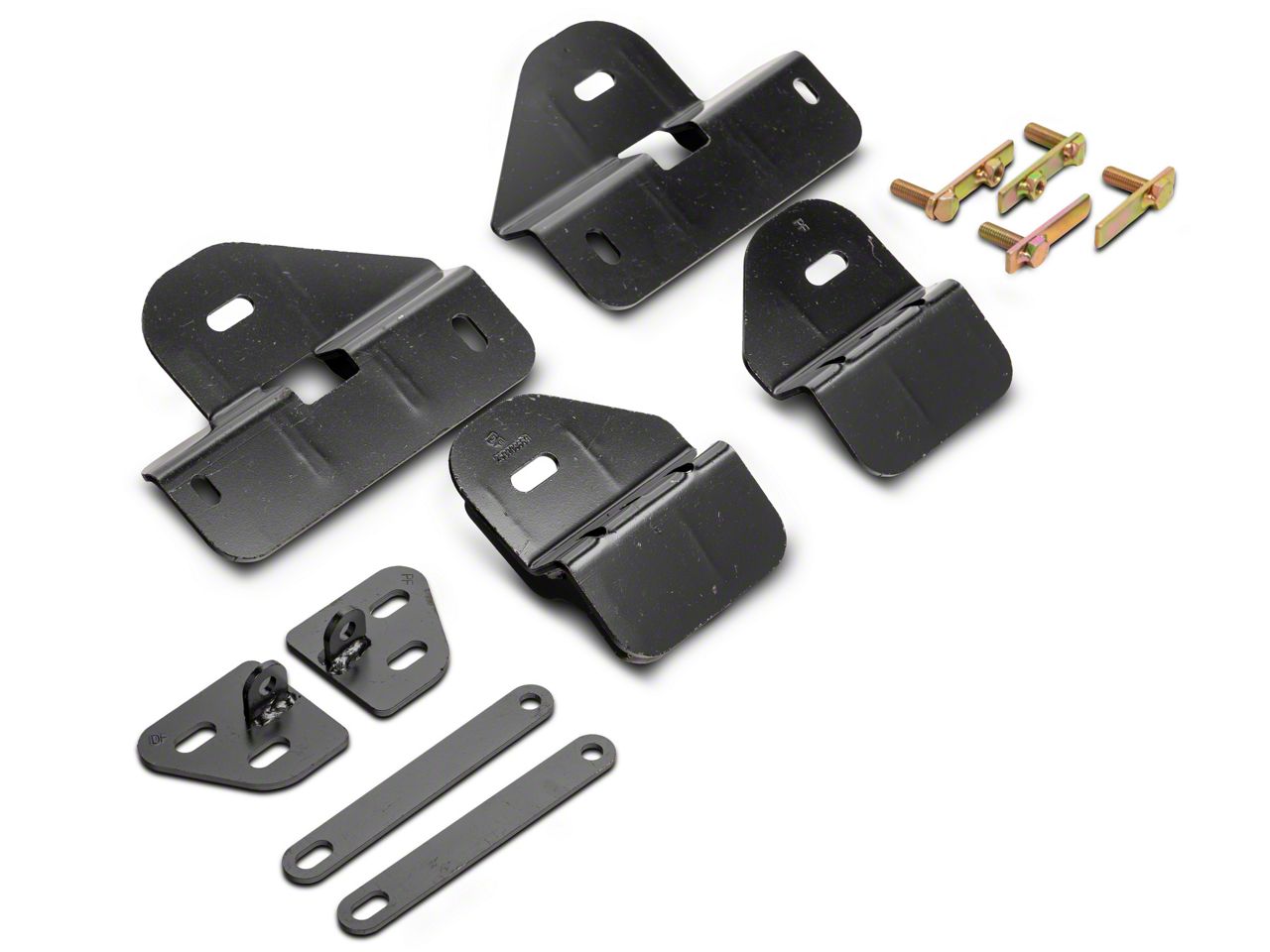 Barricade F-150 Replacement Side Step Bar Hardware Kit for T102828-B Only U2589H (09-14 F-150 ...