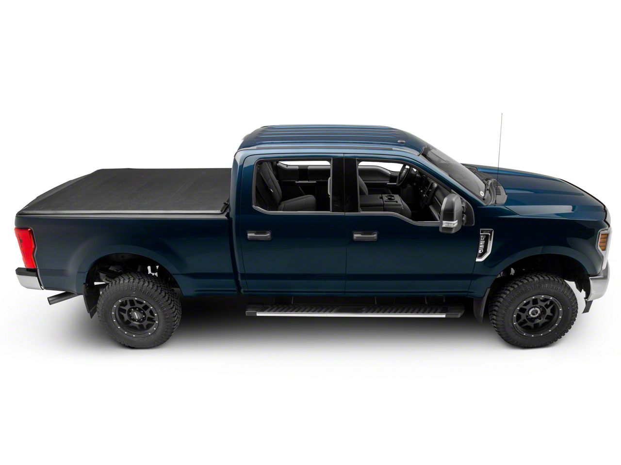 Barricade F-250 Super Duty Soft Roll Up Tonneau Cover SD19701 (17-24 F ...