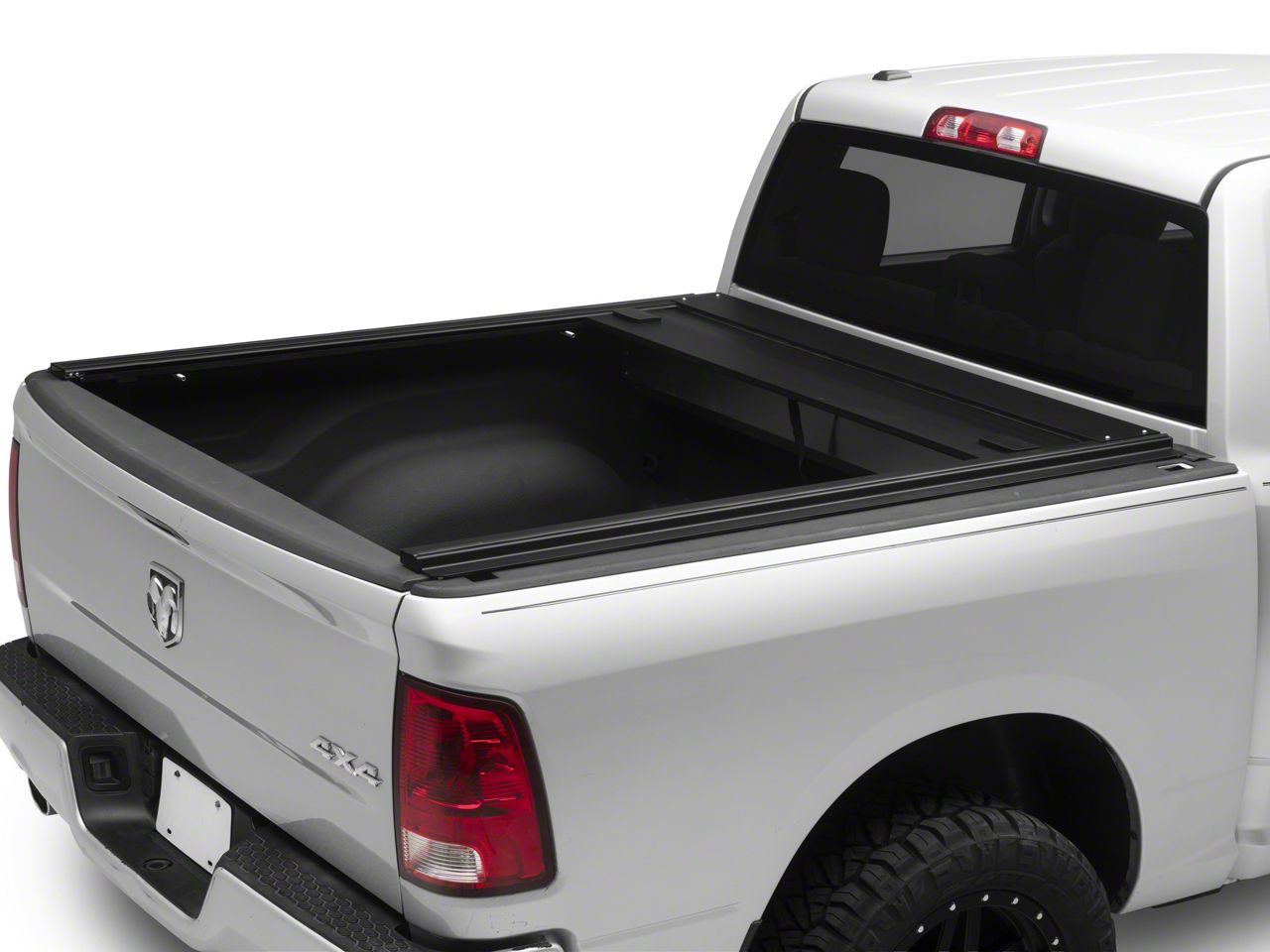Barricade RAM 1500 Aluminum Retractable Locking Tonneau Cover R159918 ...