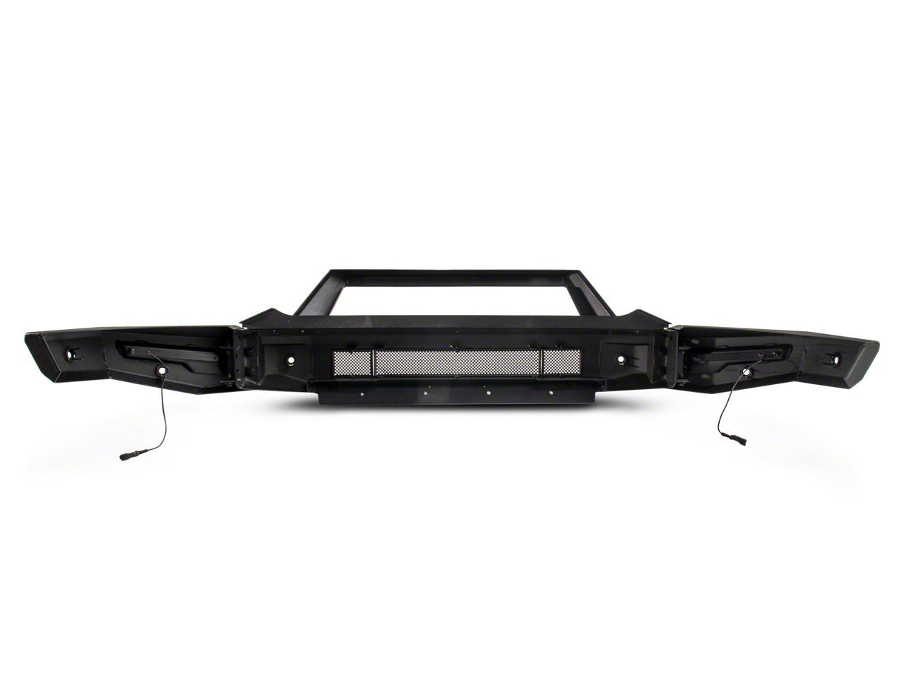 Barricade RAM 1500 Extreme HD Modular Front Bumper with LED DRL, Skid ...