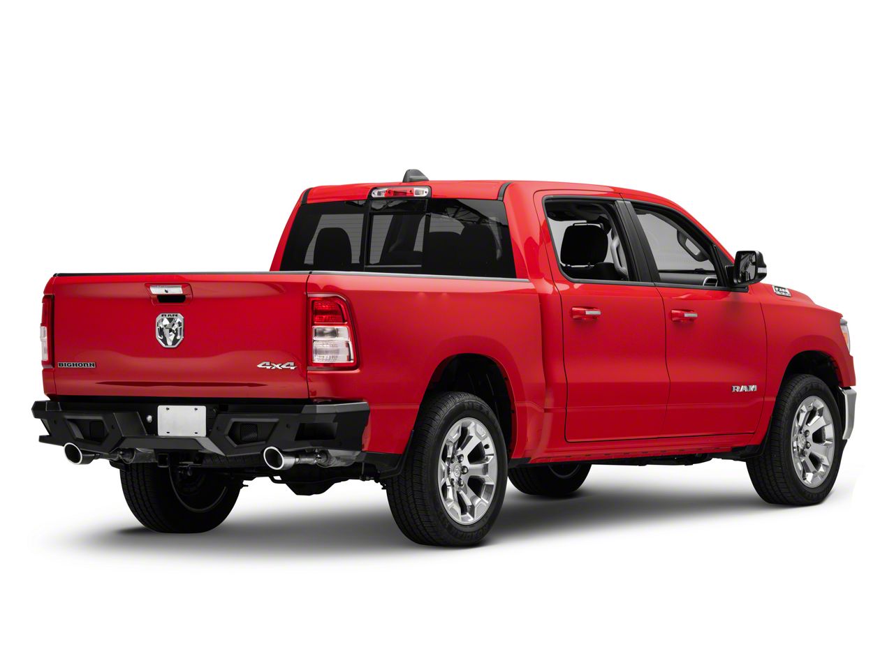 Barricade RAM 1500 HD Off-Road Rear Bumper R110073 (19-25 RAM 1500 ...