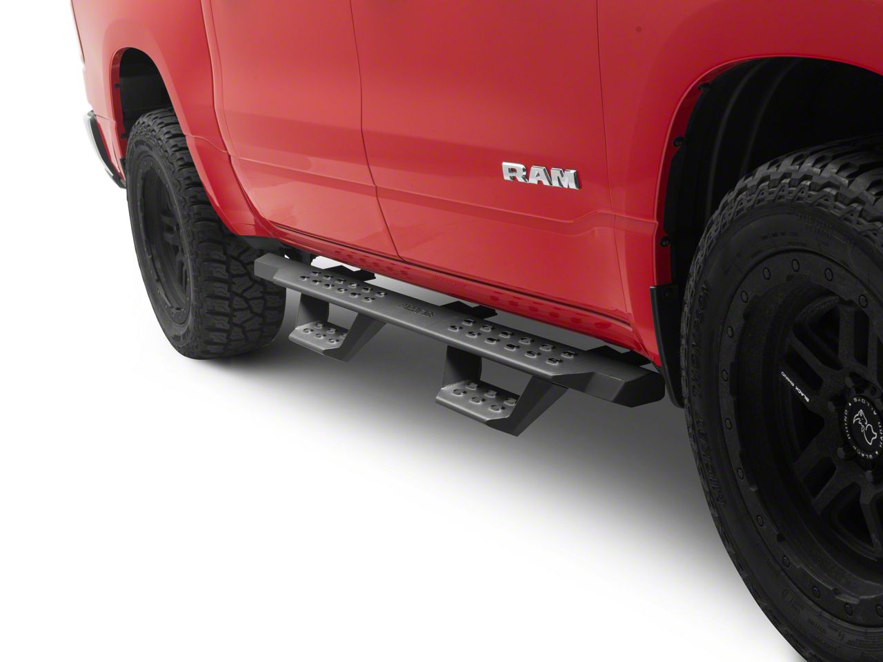 Barricade RAM 1500 HD Overland Drop Side Step Bars R144176 (19-25 RAM ...
