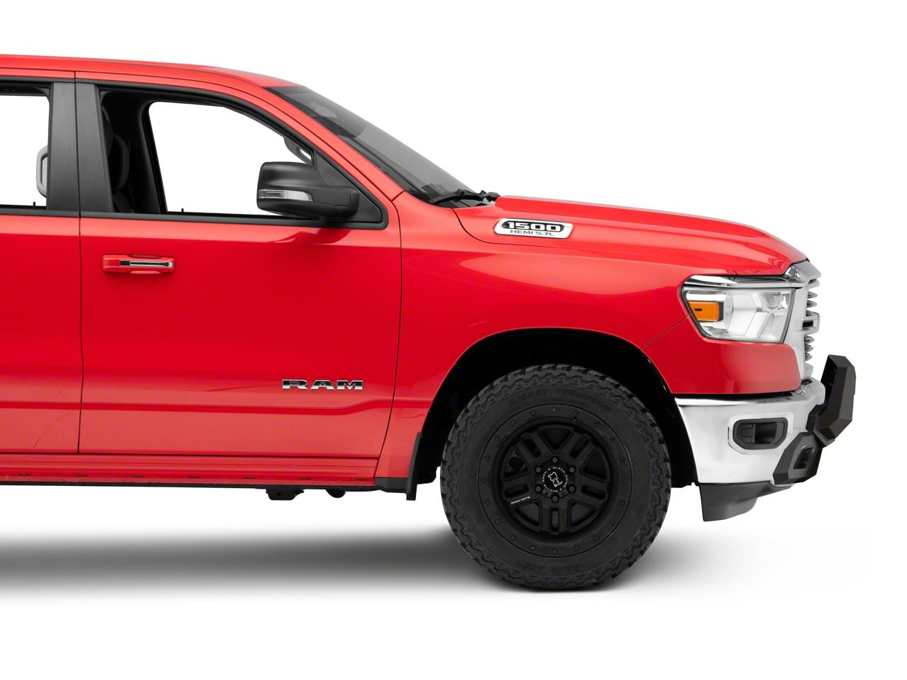 Barricade RAM 1500 HD Stubby Front Bumper R123751 (19-24 RAM 1500 ...