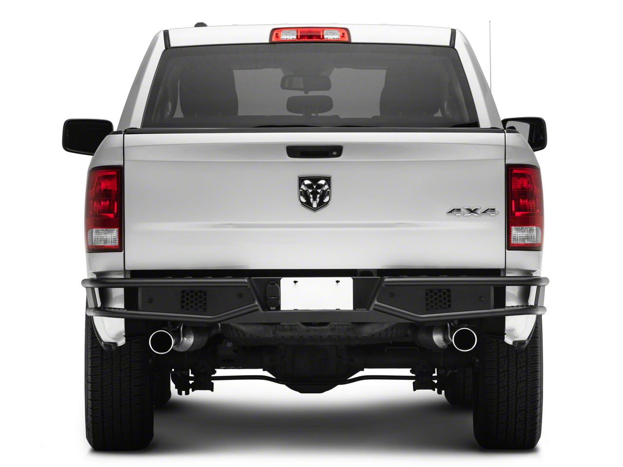 Barricade RAM 1500 Tubular HD Rear Bumper R110299 (09-18 RAM 1500 ...