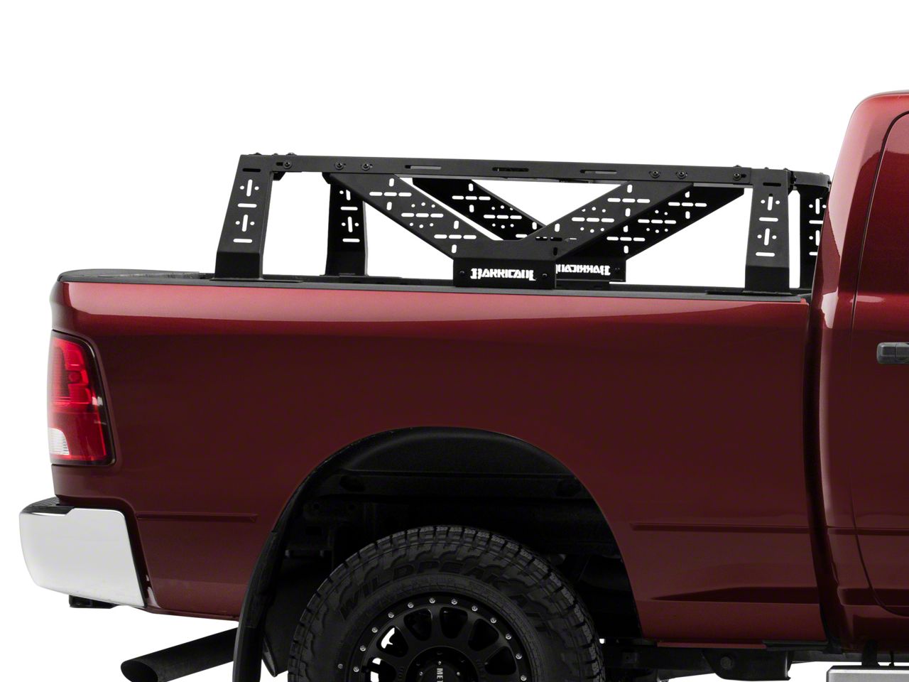 Barricade RAM 2500 HD Overland Rack T565067 (94-24 RAM 2500 w/ 6.4-Foot ...