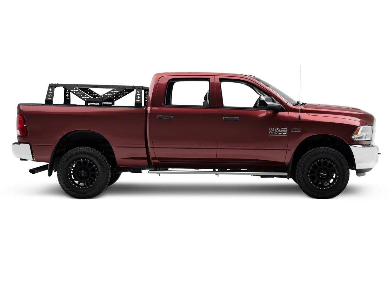 Barricade RAM 2500 HD Overland Rack T565067 (94-24 RAM 2500 w/ 6.4-Foot ...