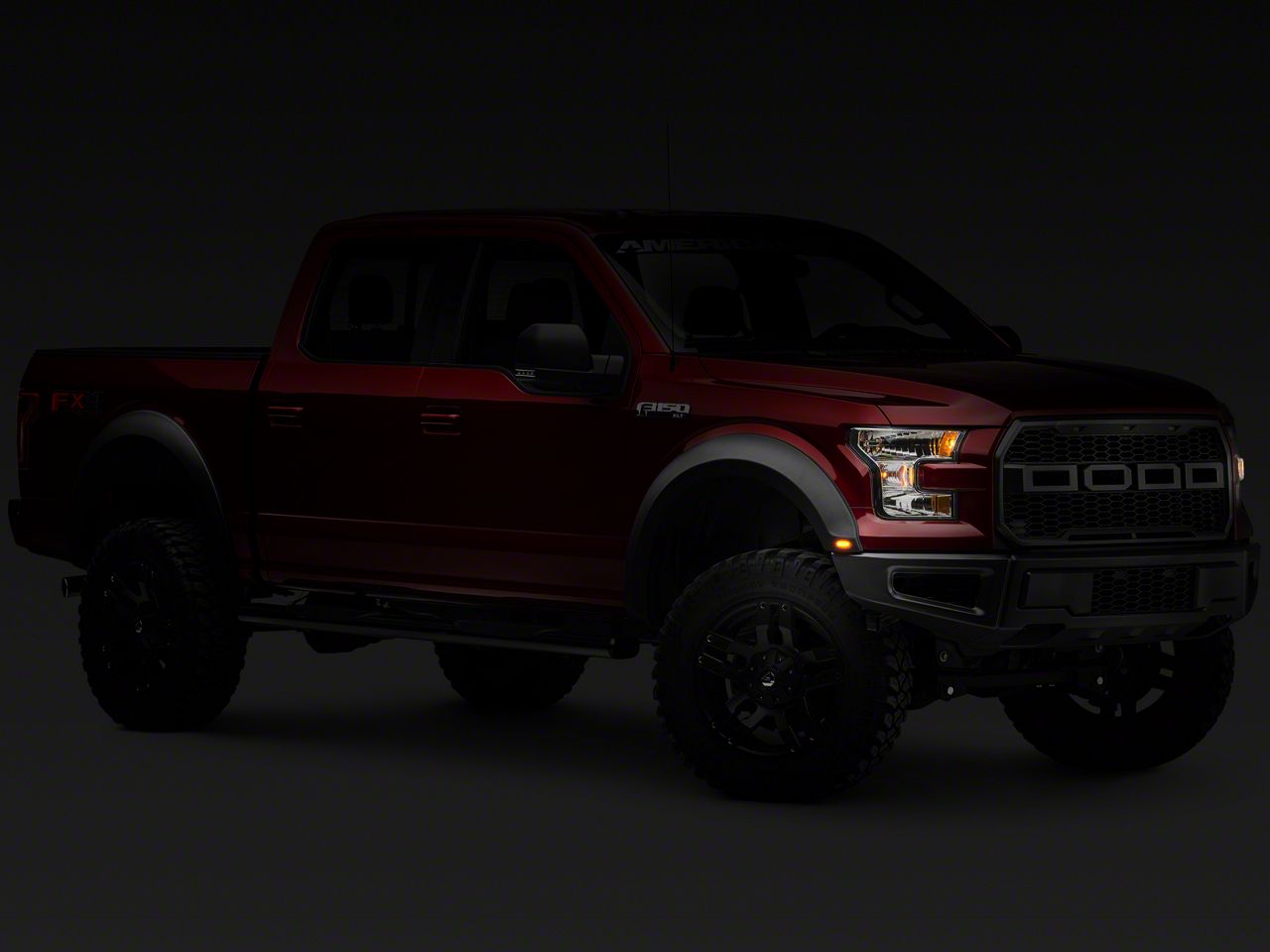 Proven Ground F-150 Raptor Style Fender Flares 18295RS (15-17 F-150 ...
