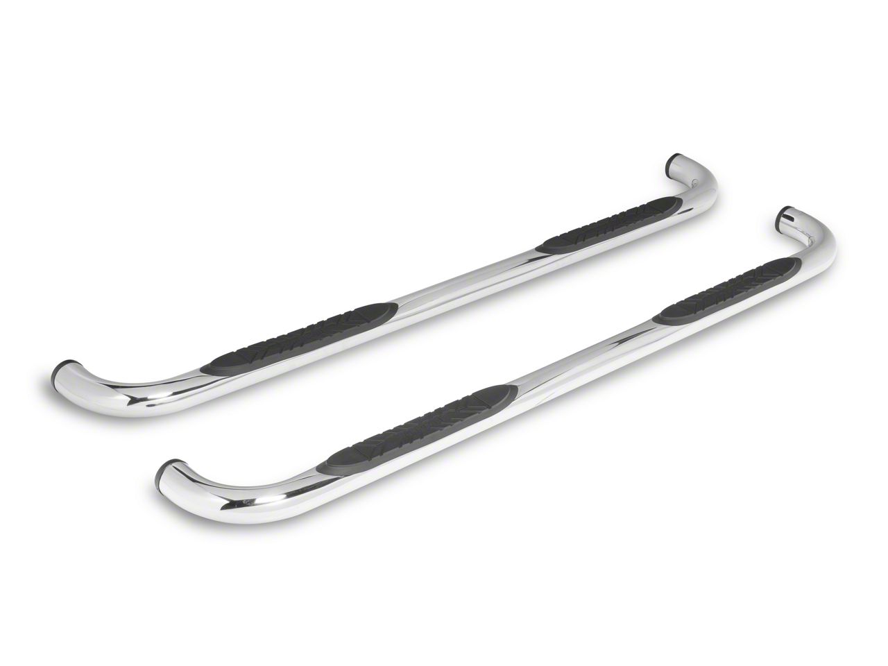 Barricade Sierra 2500 E-Series 3-Inch Side Steps; Stainless Steel; Body Mount S165553 (20-26 ...