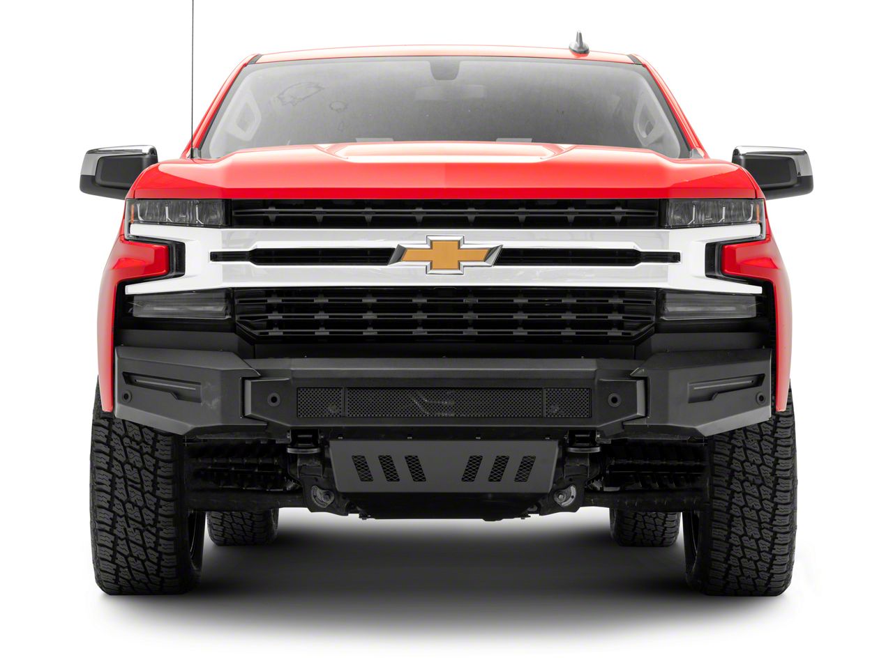 Barricade Silverado 1500 Extreme HD Modular Front Bumper with LED DRL ...