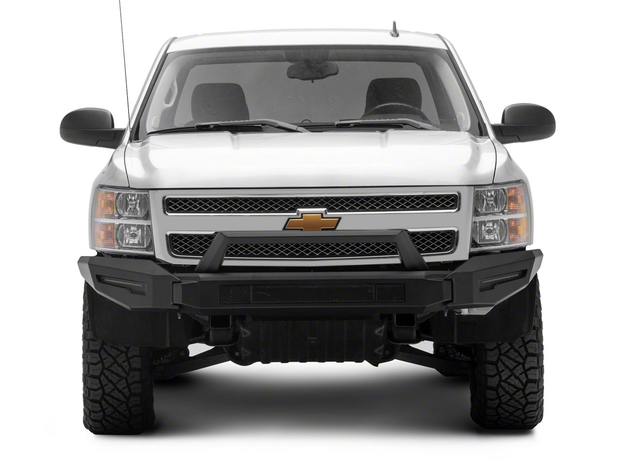 Barricade Silverado 1500 Extreme HD Modular Front Bumper with Over ...