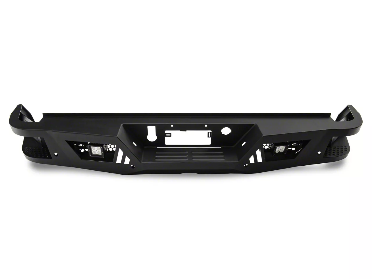 Barricade Silverado 1500 HD Rear Bumper with LED Fog Lights S113039 (19 ...