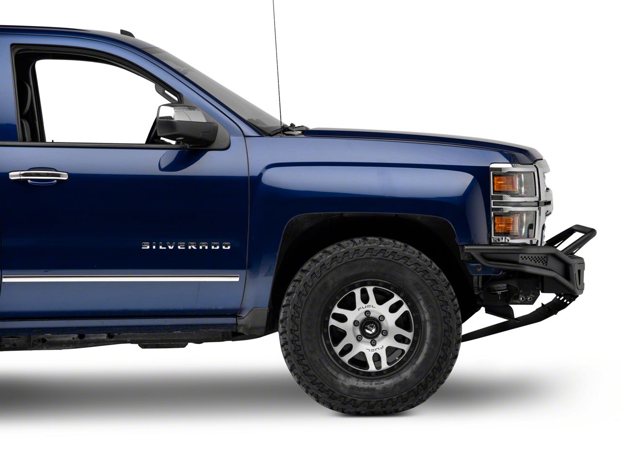 Barricade Silverado 1500 Pre-Runner Front Bumper with Skid Plate ...