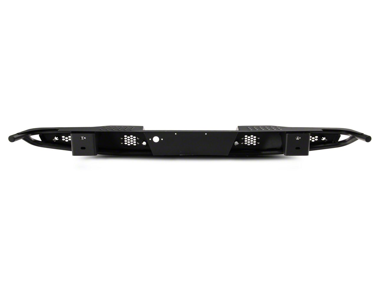 Barricade Silverado 1500 Pre-Runner Rear Bumper with LED Fog Lights ...