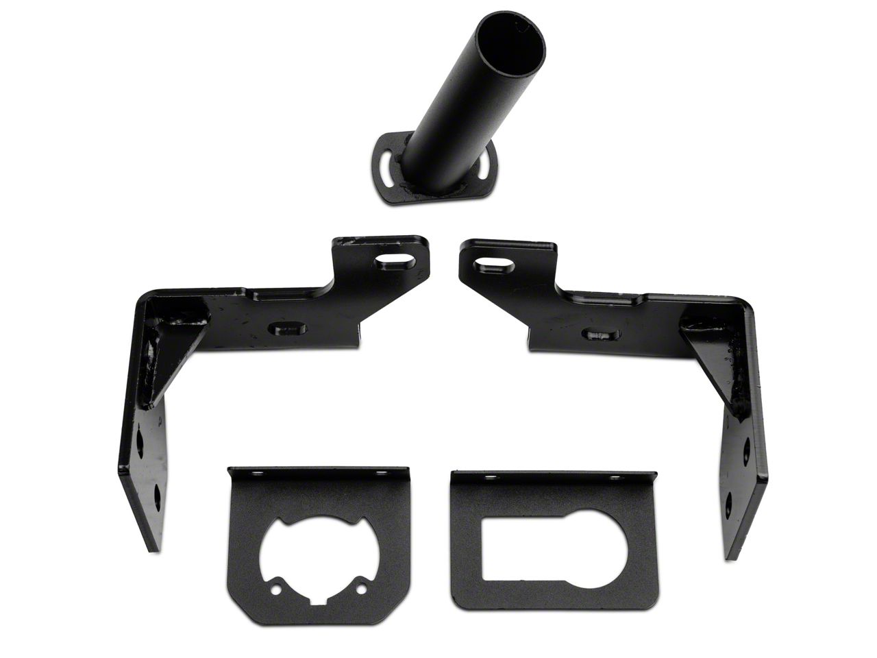 Barricade Silverado 1500 Pre-Runner Rear Bumper with LED Fog Lights ...