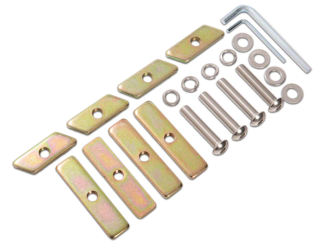 Barricade Silverado 1500 Replacement Bed Rail Hardware Kit for S109158 ...