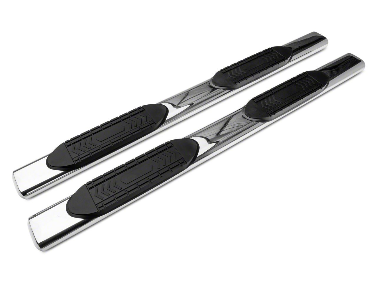 Barricade Silverado 2500 6-Inch Oval Straight End Side Step Bars ...