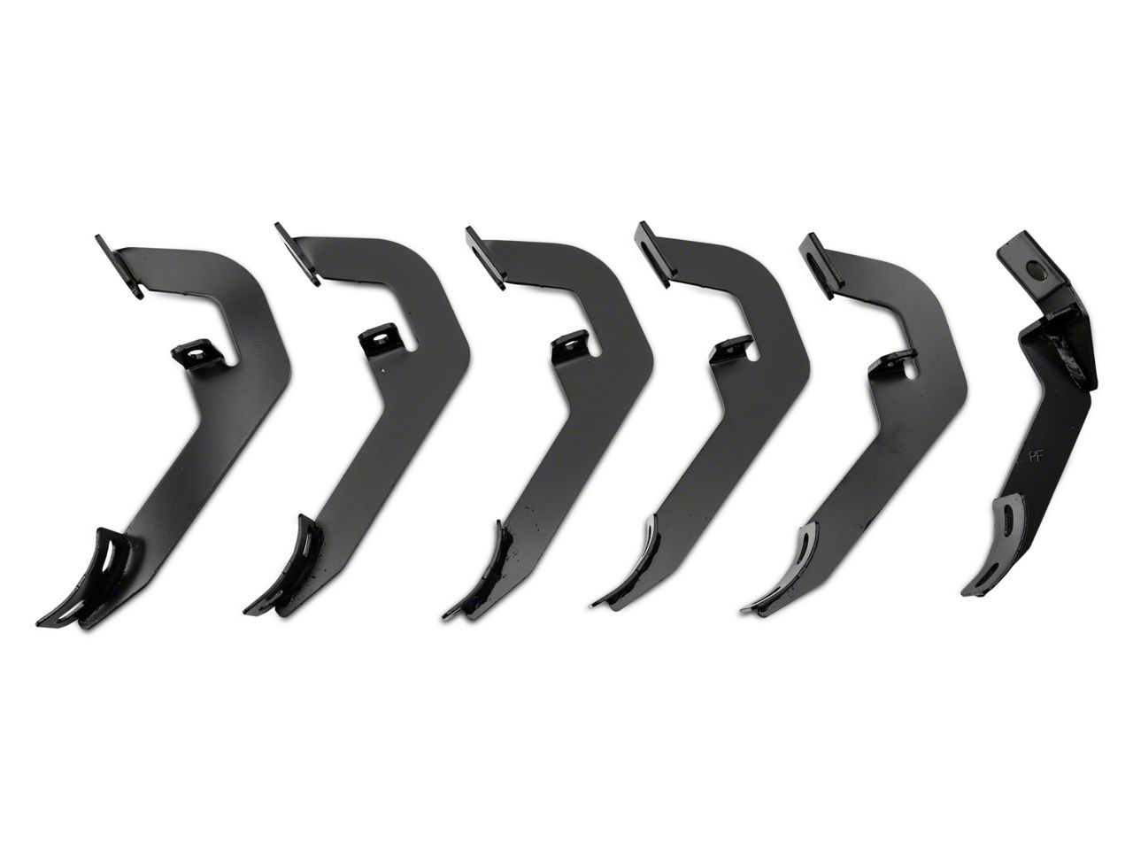 Barricade Silverado 2500 6-Inch Oval Straight End Side Step Bars ...