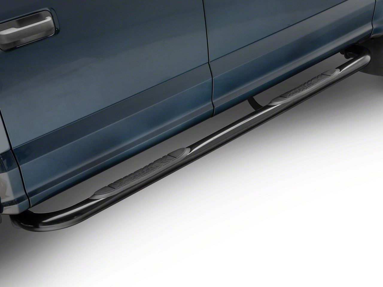 Barricade F-250 Super Duty 3-Inch 90 Degree Bent End Side Step Bars ...