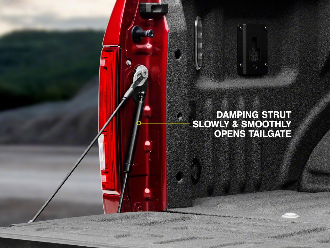 Barricade F-150 Tailgate Assist T528421 (15-25 F-150) - Free Shipping