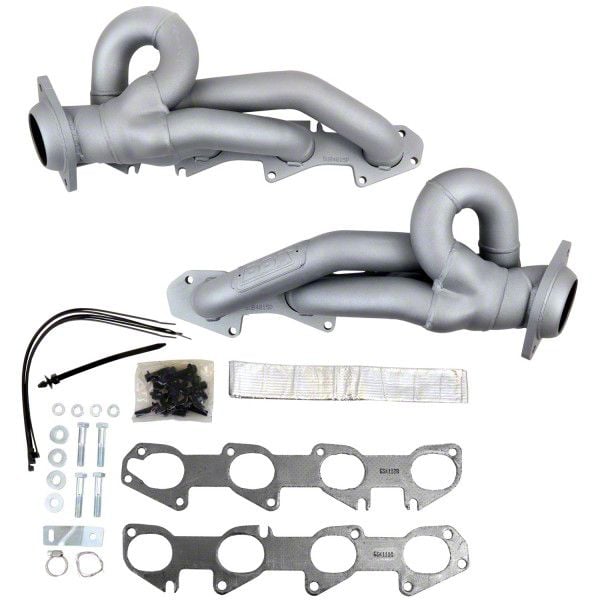 BBK RAM 1500 1-3/4-Inch Shorty Headers; Titanium Ceramic 4015 (19-24 5.7L RAM 1500) - Free Shipping