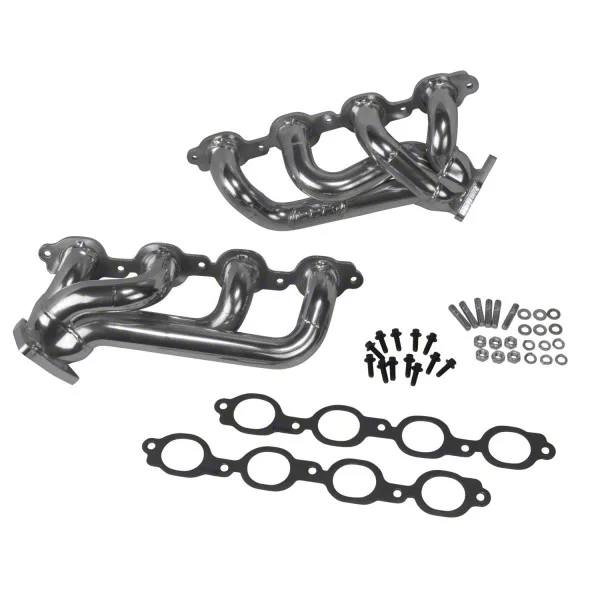 BBK Sierra 1500 1-3/4-Inch Shorty Headers; Ceramic 40470 (14-18 V8 ...