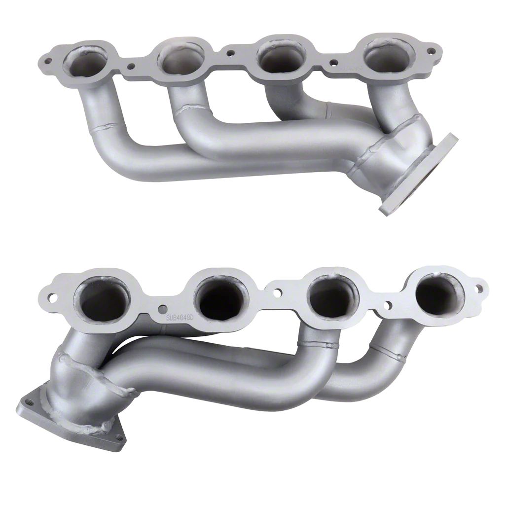 BBK Silverado 1500 1-3/4-Inch Shorty Headers; Titanium Ceramic 4048 (19 ...