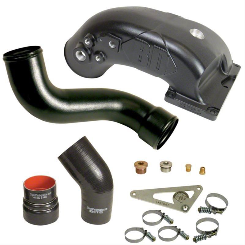 BD Power RAM 2500 X-Flow Power Intake Elbow 1041566 (13-18 6.7L RAM ...