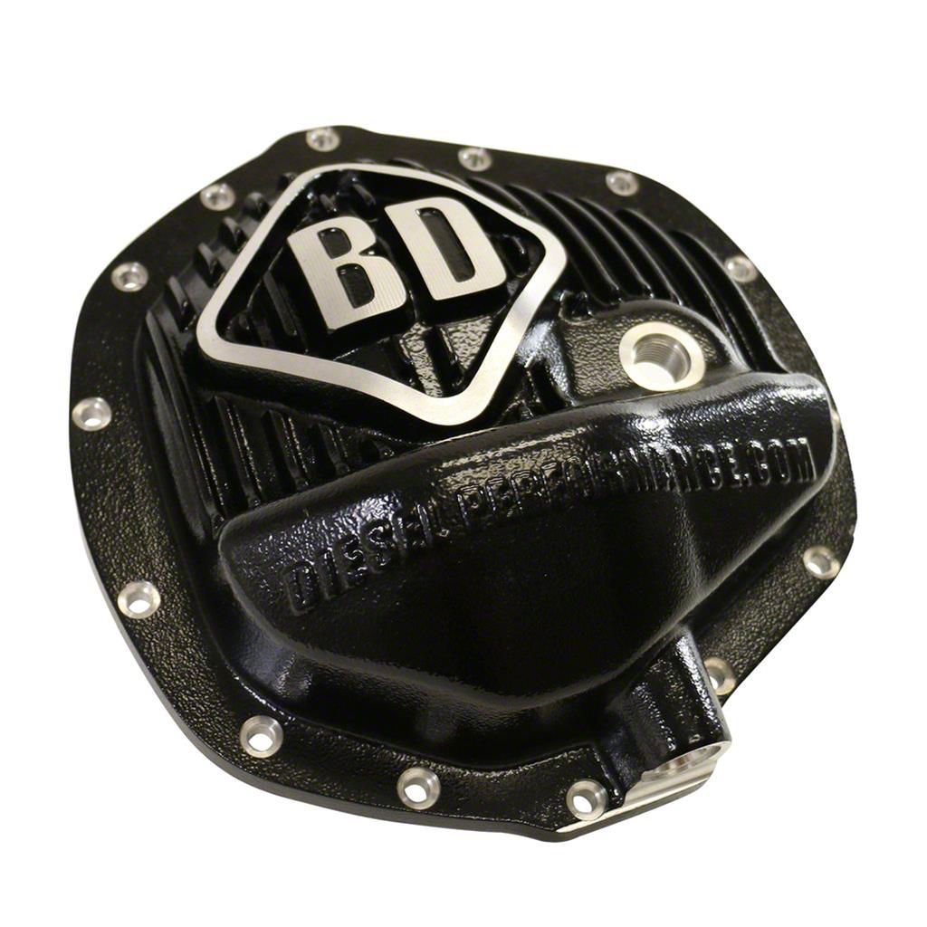 BD Power RAM 2500 AAM 14-Bolt Rear Differential Cover; Black 1061825 ...
