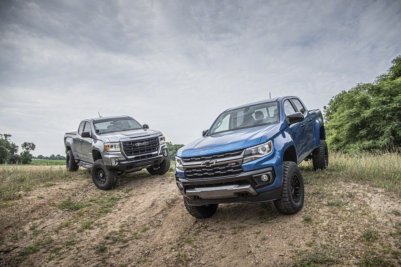 BDS Colorado 5.50-Inch Suspension Lift Kit and Rear Lift Blocks with ...