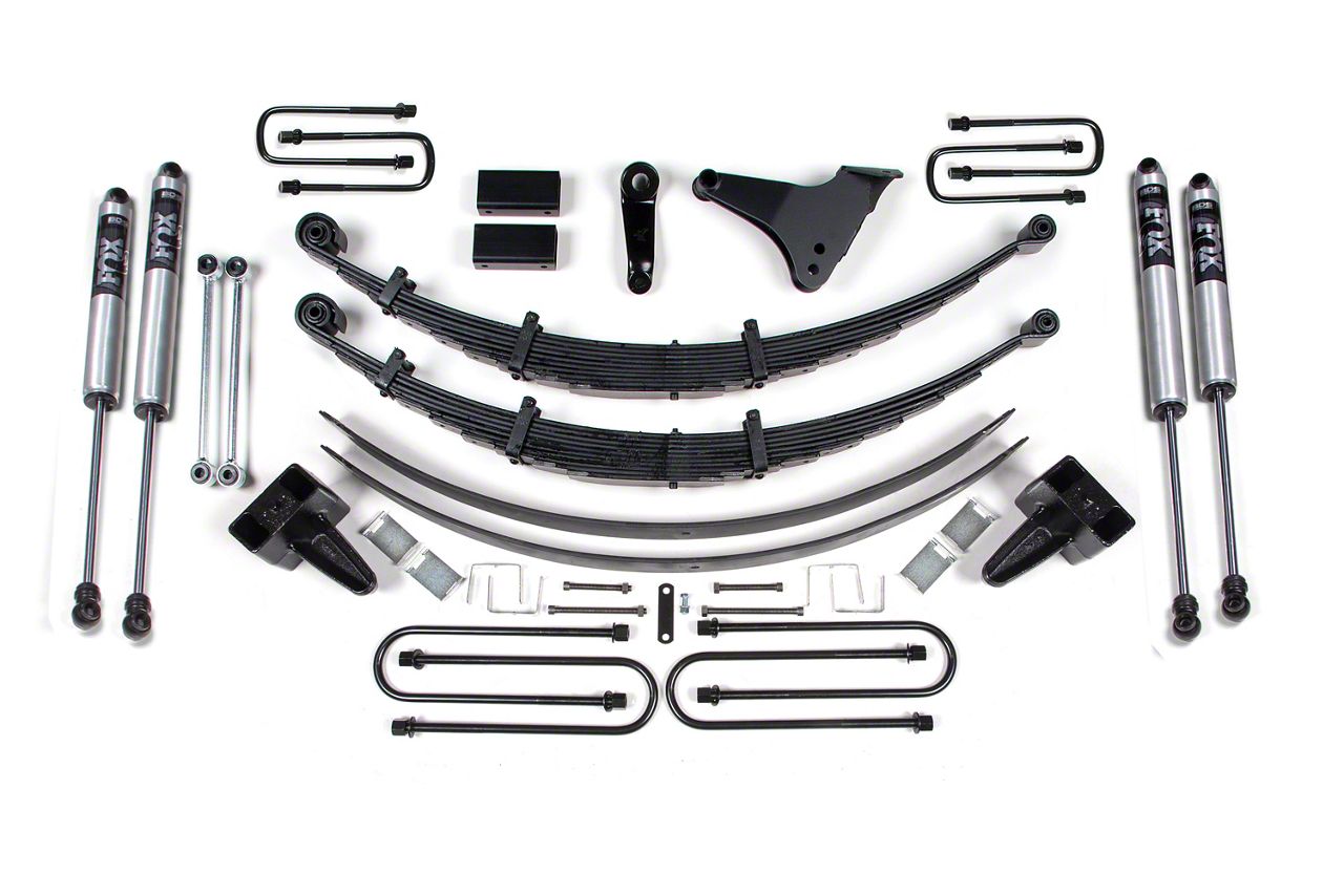BDS F-250 Super Duty 6-Inch Leaf Spring Suspension Lift Kit with Square ...