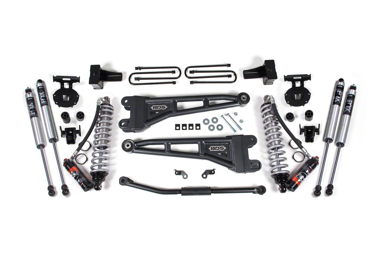 BDS F-350 Super Duty 2.50-Inch Radius Arm Suspension Lift Kit with 4 ...
