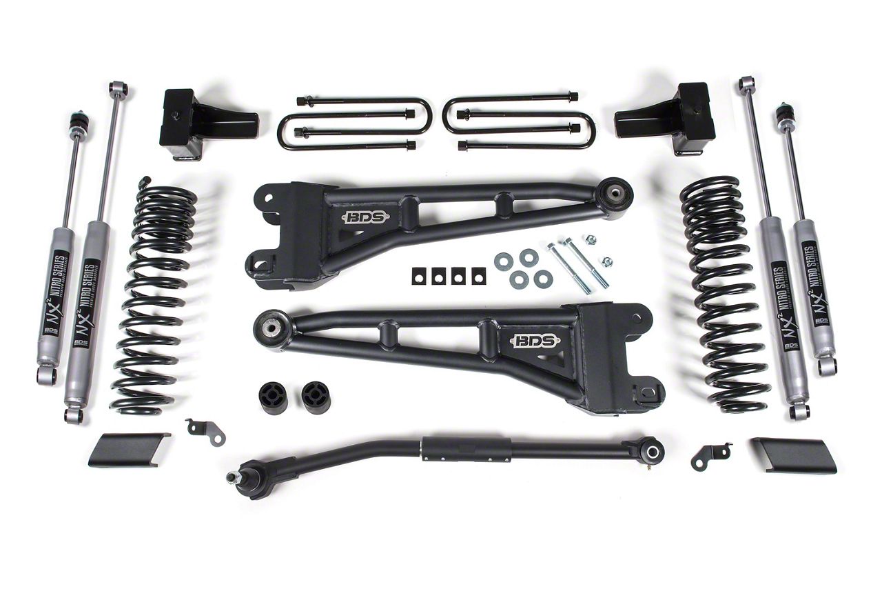 BDS F-350 Super Duty 2.50-Inch Radius Arm Suspension Lift Kit with NX2 ...