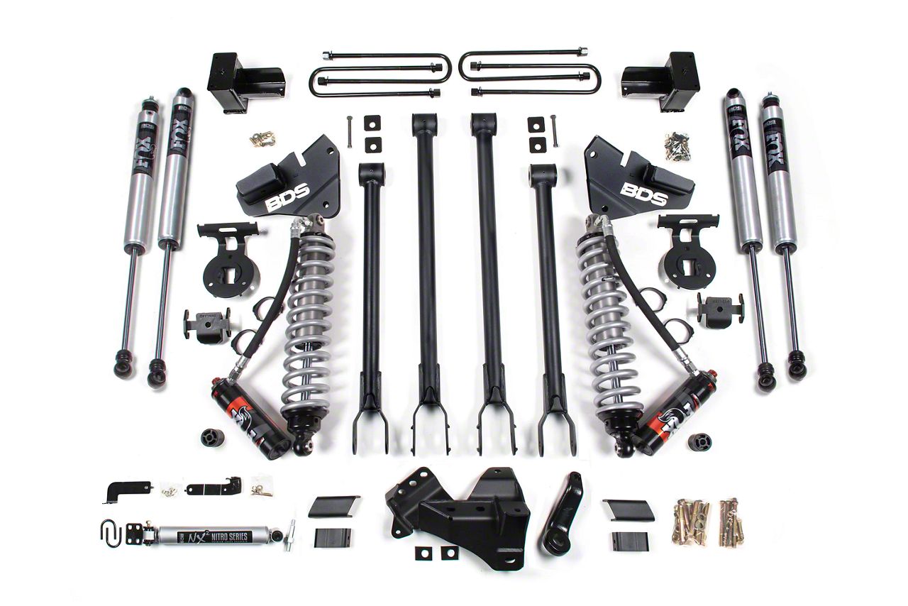 BDS F-350 Super Duty 4-Inch 4-Link Suspension Lift Kit with 5-Inch Lift ...