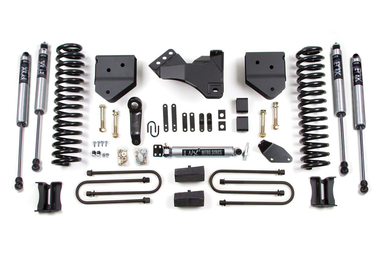 BDS F-350 Super Duty 4-Inch Suspension Lift Kit with 5-Inch Rear Lift ...